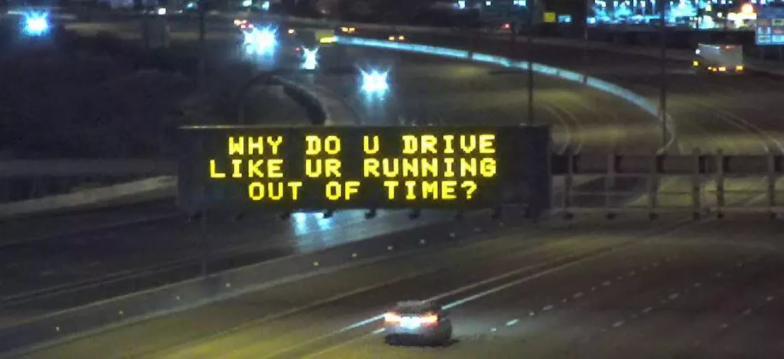 ADOT's Best Traffic Signs in January | Phoenix | Phoenix New Times ...
