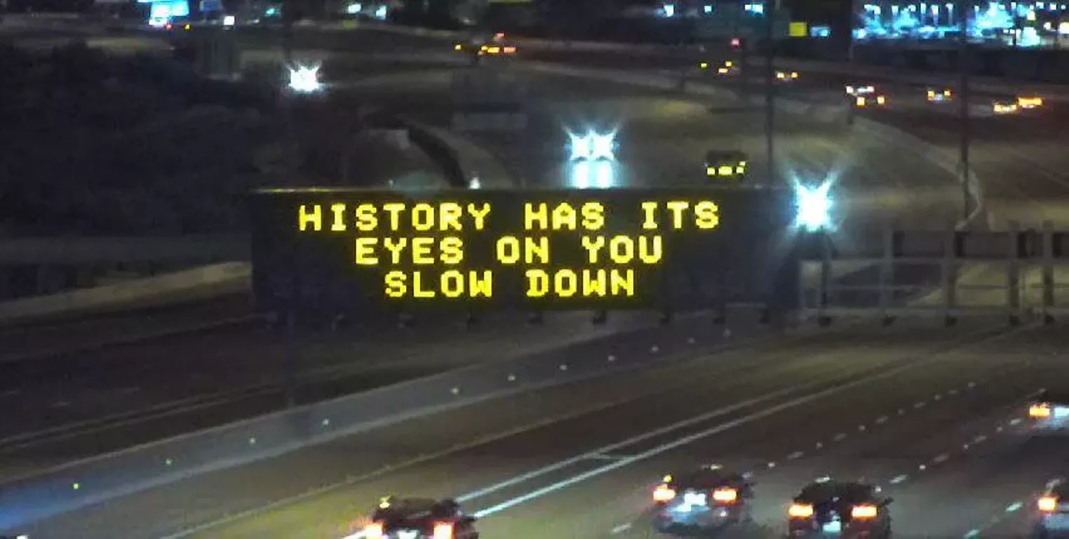ADOT's Best Traffic Signs in January | Phoenix | Phoenix New Times ...