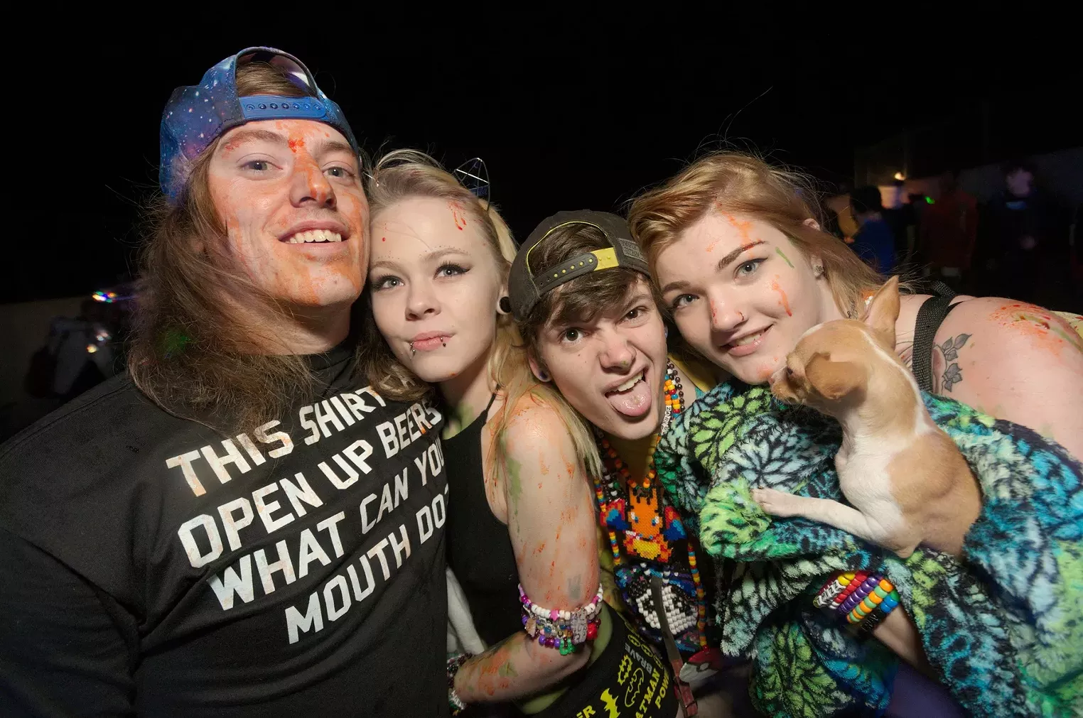 Club Candids: Messy Rave Fun at the Bloodfest Leprechaun Massacre ...