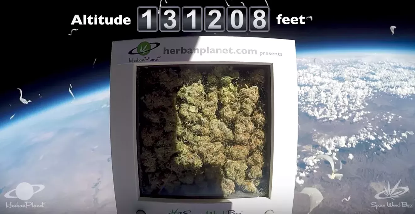 Scottsdale Companies Launch Pound of Weed into Space | Phoenix New Times