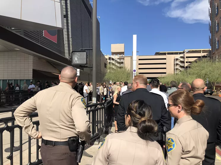 Hundreds Gather at Funeral for MCSO Detention Officer | Phoenix New Times