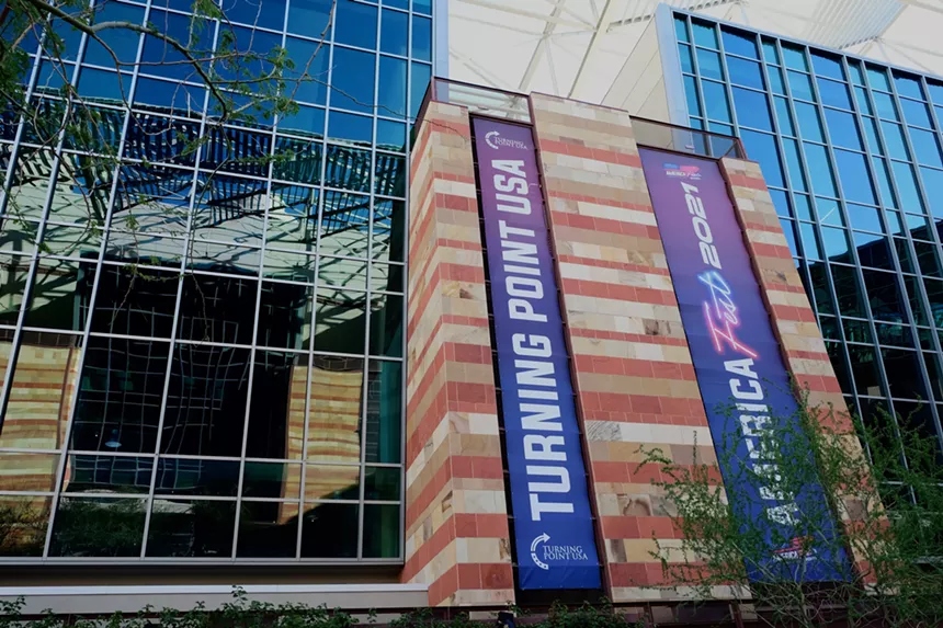 Turning Point USA holds AmericaFest in Phoenix with Donald Trump Jr ...