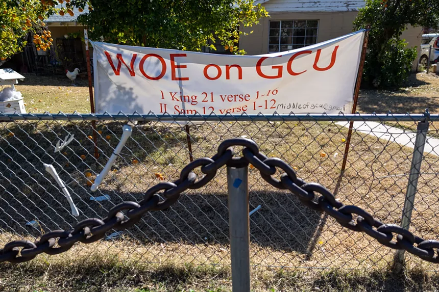 Gail Palmer Is Fighting Grand Canyon University To Keep His Land Phoenix New Times