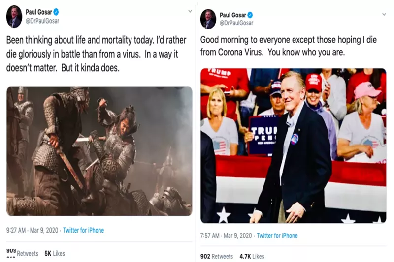 The Best Paul Gosar Coronavirus Memes | Phoenix New Times