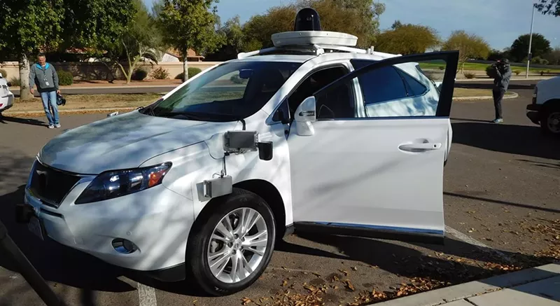 Self-Driving Vehicles a Rare Sight on Phoenix Freeways | Phoenix New Times