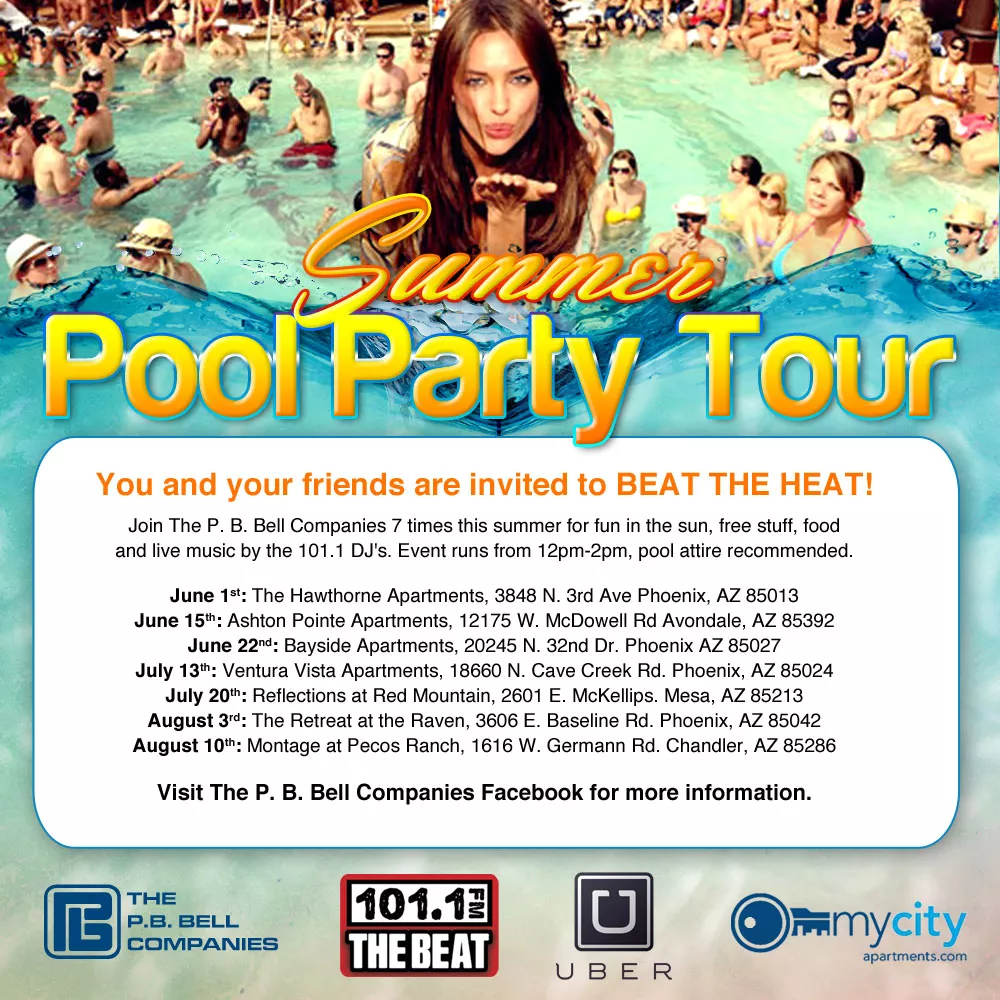 Summer Pool Party Tour | Phoenix New Times | The Leading Independent ...